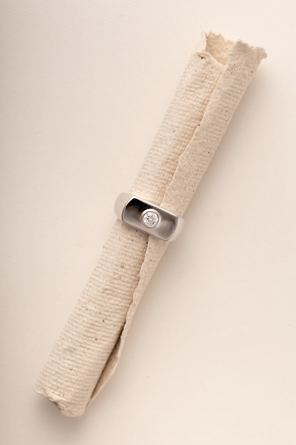 Centerpiece Diamond Ring – Eseve Jewelry